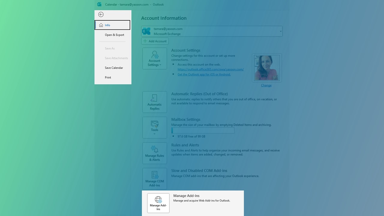 Install the Office add-in